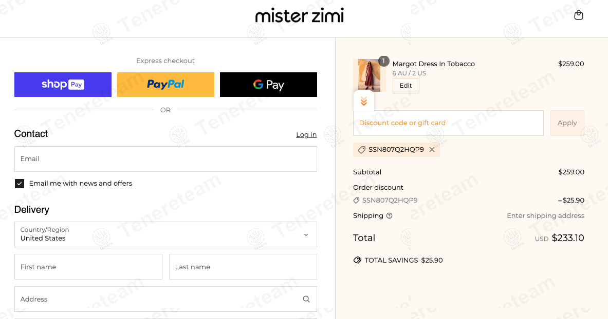 75% OFF Mister Zimi Coupon Codes - December 2025 Promo Codes