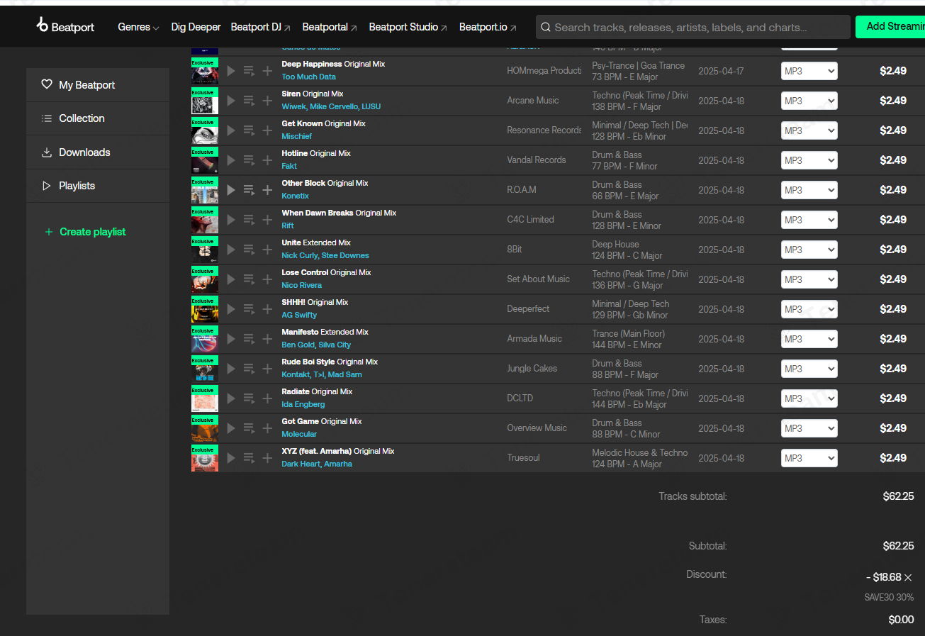 50% OFF Beatport Coupon Codes - January 2026 Promo Codes