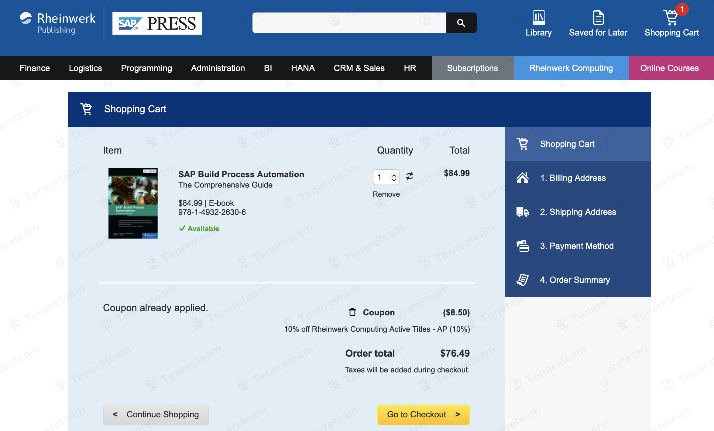 75% OFF SAP Press Coupon Codes - January 2026 Promo Codes